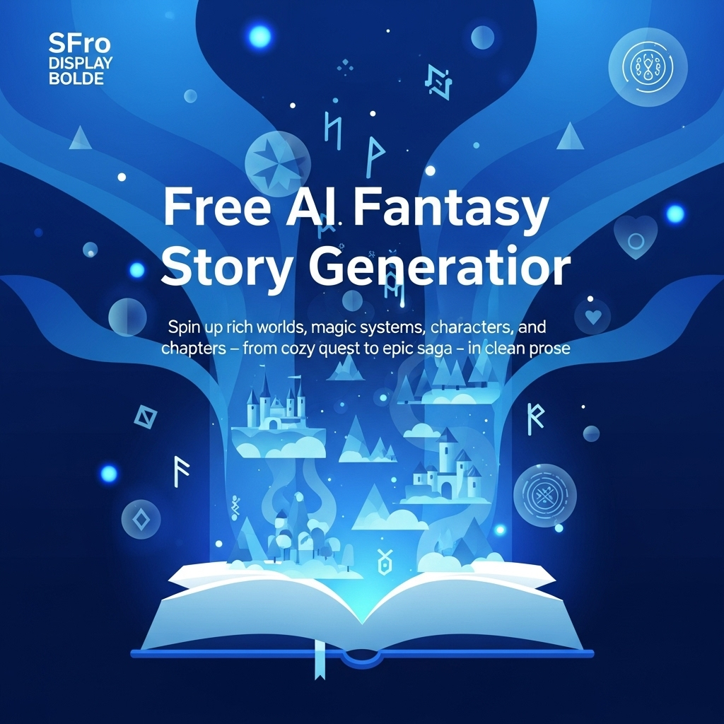 Free AI Fantasy Story Generator - FaddyAi